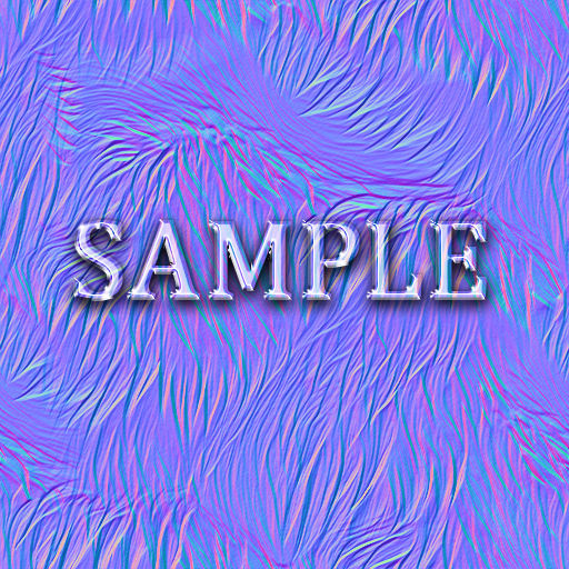 Second Life Marketplace - Zoy Texture [ Coarse Fur Seamless 01 ] Normal Map